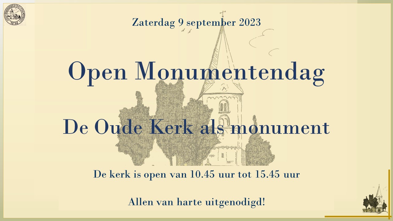 Open Monumentendag 2023